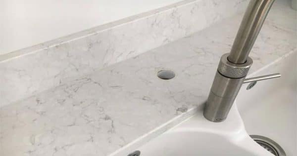 How to Enlarge Existing Hole in Quartz Countertop